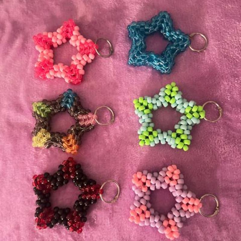 Kandi Keychain - Etsy