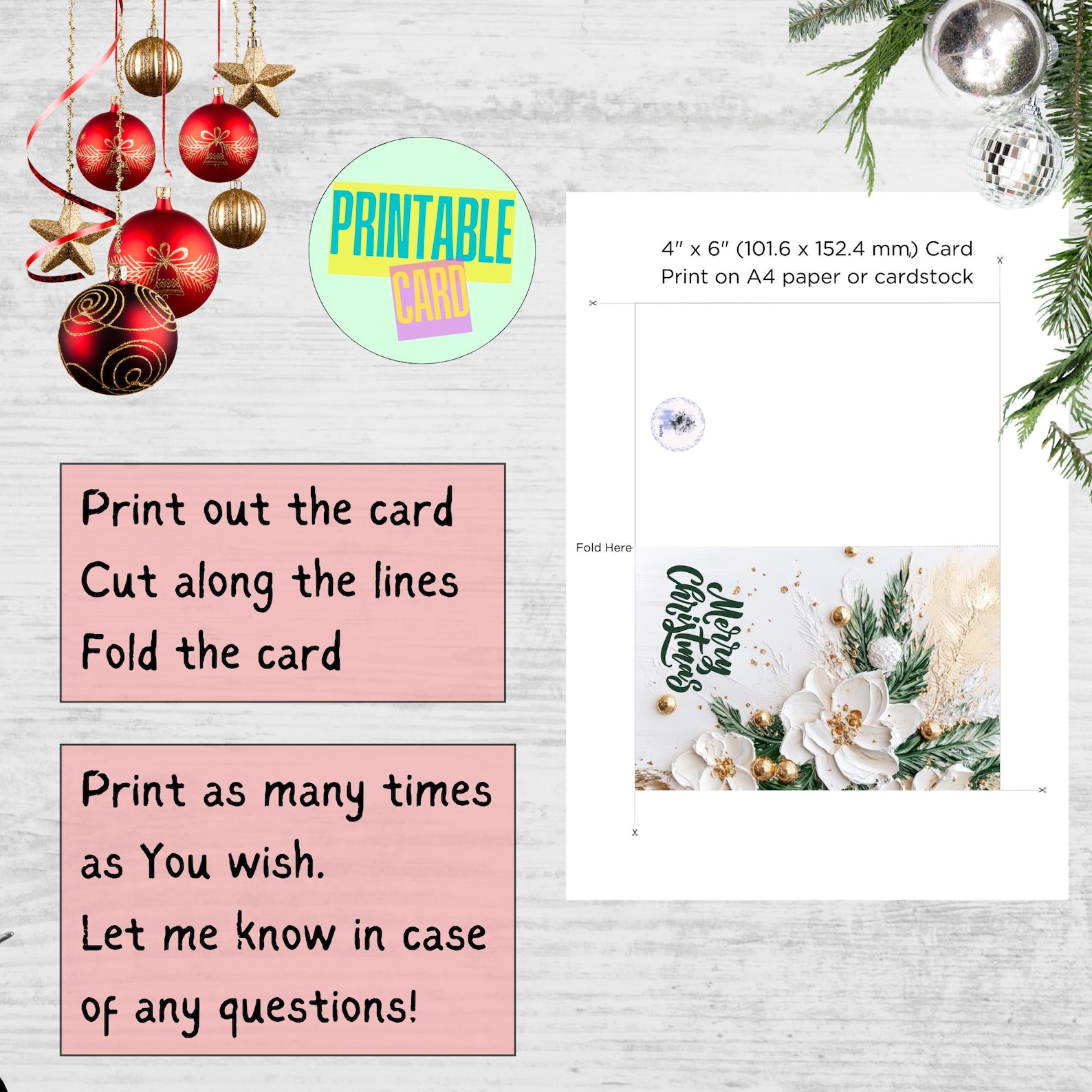 Printable Christmas Cards Elegant Festive E-cards Christmas PNG Festive ...