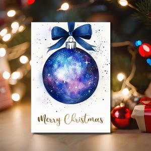 Printable Watercolor Christmas Cards Unique Card Making Kit Shinny ...