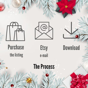 Christmas Meal Planner Printable Template | Christmas Dinner Planning ...