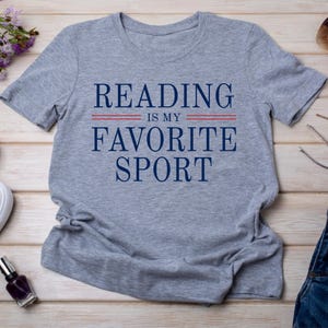 Reading is My Favorite Sport SVG PNG, Funny Book Lover Cut File ...