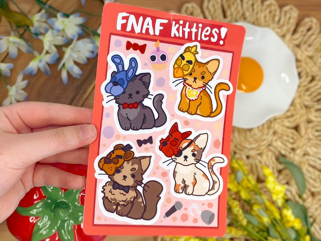 Horror Video Game Sticker Sheet - 2 in - Waterproof/weatherproof/phone ...