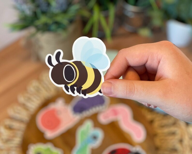 Silly Bugs Sticker Set - 3in - Waterproof/weatherproof/phone Case ...