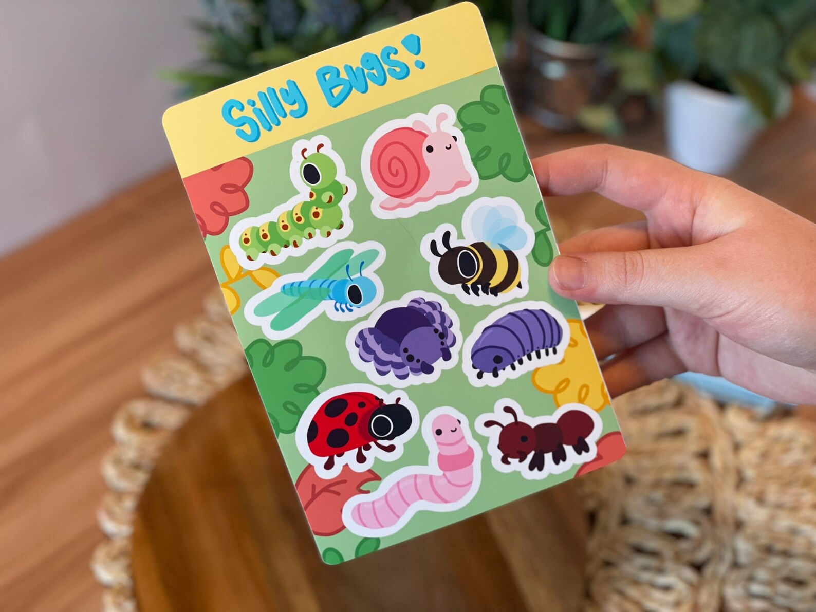 Silly Bugs Sticker Set - 3in - Waterproof/weatherproof/phone Case ...