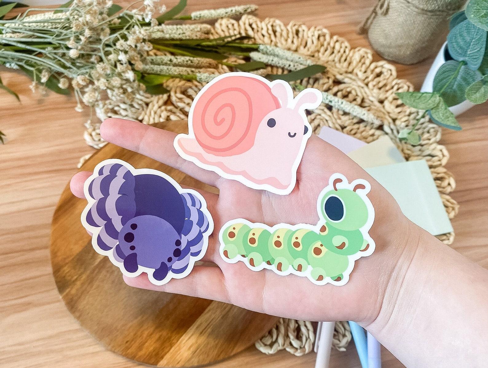 Silly Bugs Sticker Set - 3in - Waterproof/weatherproof/phone Case ...