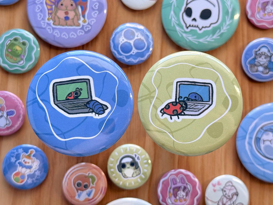 Matching Online Bug Pins - Waterproof/weatherproof/backpack/tote Bag ...