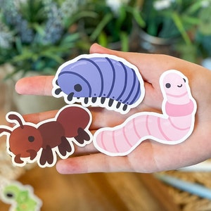 Silly Bugs Sticker Set - 3in - Waterproof/weatherproof/phone Case ...