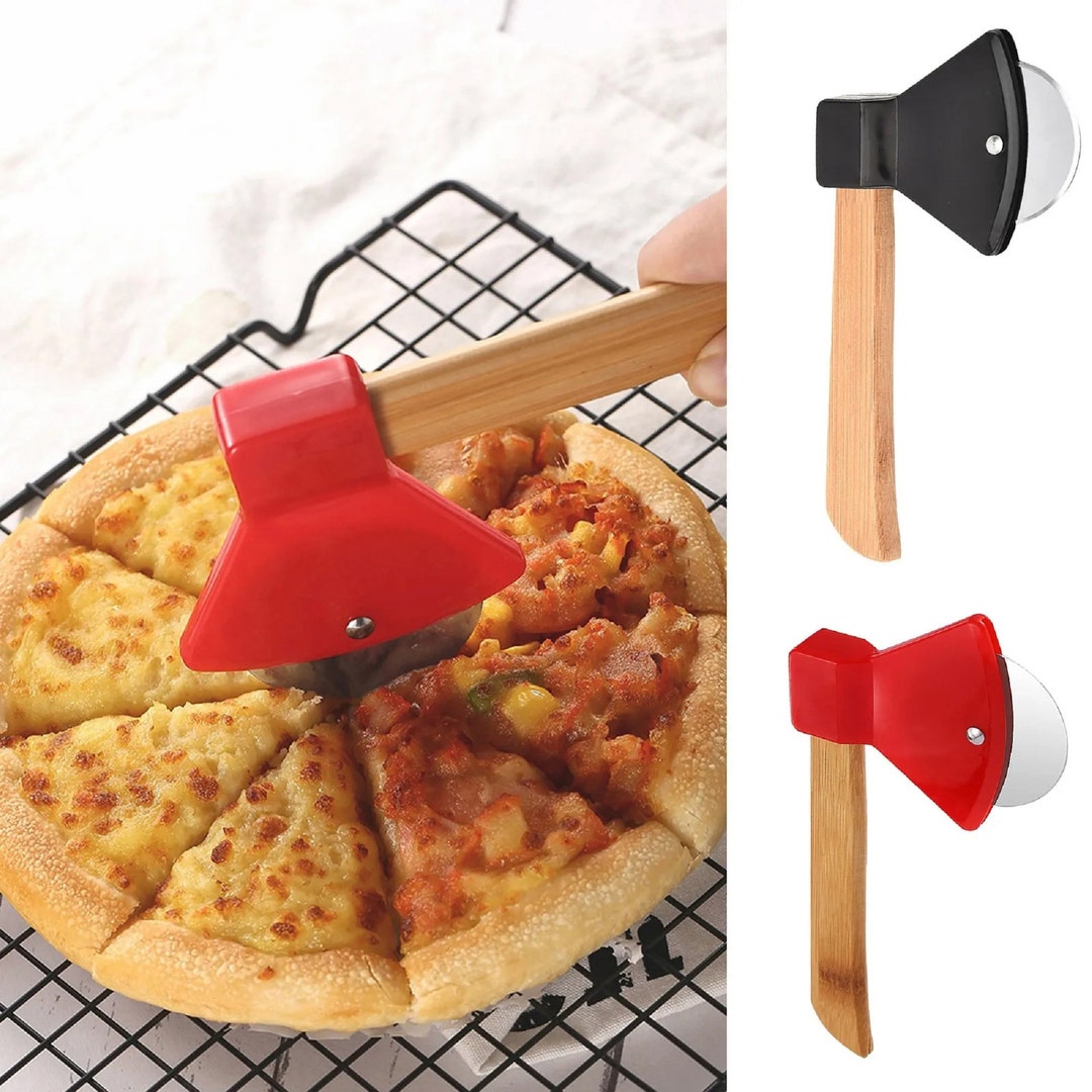 Axe Pizza Stainless Steel Cookie Cutter Handle Creative PIZZA Cutter ...