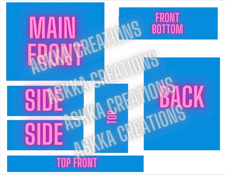Fountain Template - Etsy