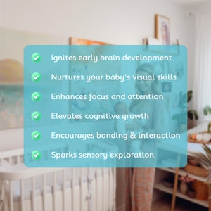 Baby Sensory Card, Black and White High Contrast Cards, Pack of 50, Animal Collection, 0+ Month ...