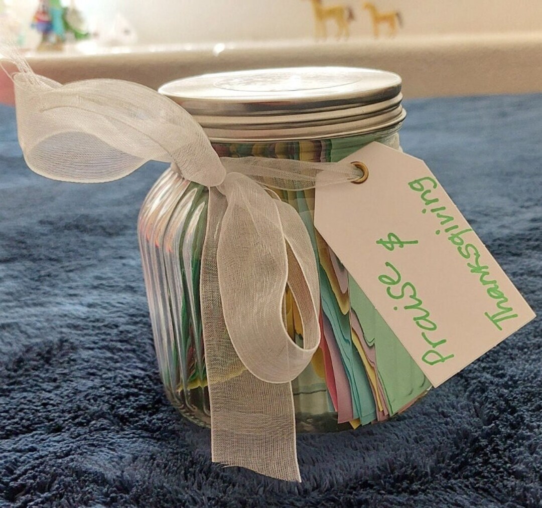 Praise and Thanksgiving Scriptures in a Jar 100 Plus Scriptures. - Etsy
