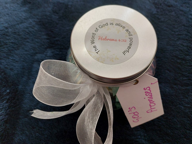 Scriptures on God's Promises in a Jar 150 Scriptures - Etsy