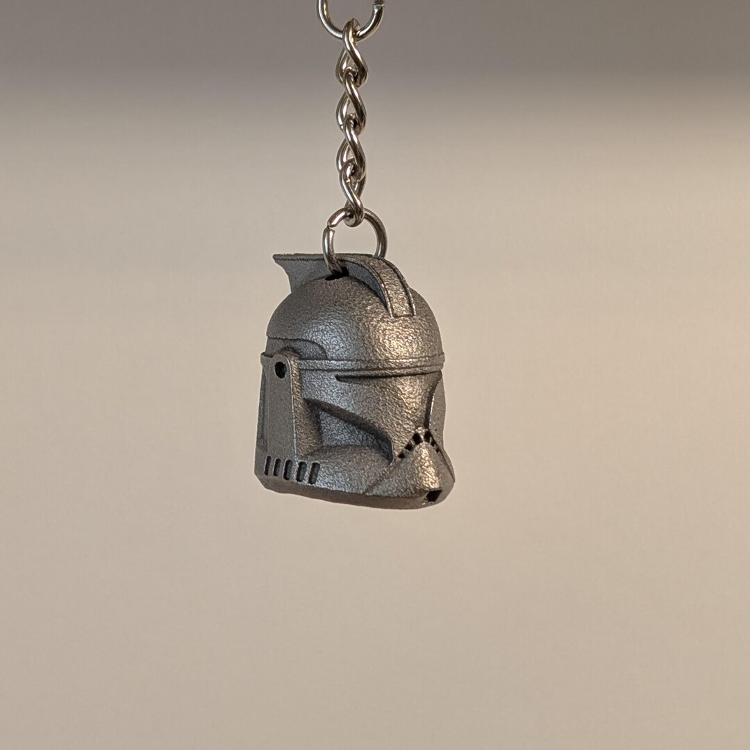 Clone Trooper - Star Wars Inspired Metal Keychain - Etsy