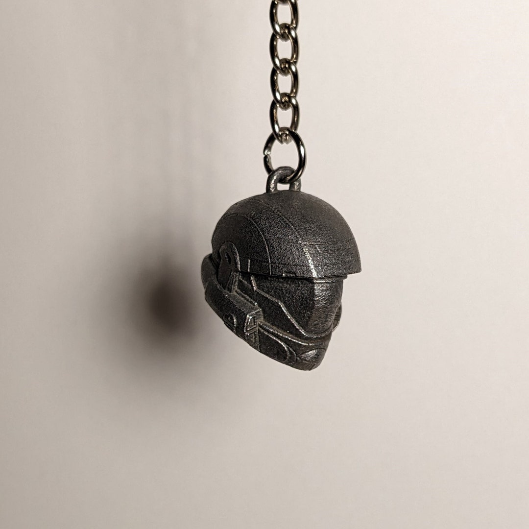 Halo Inspired Metal Keychain ODST - Etsy