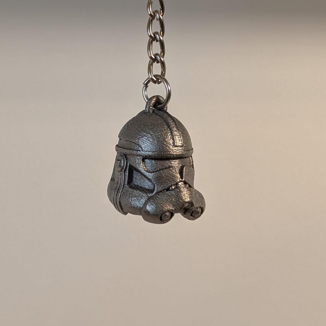 Clone Trooper Phase 2 - Star Wars Inspired Metal Keychain - Etsy