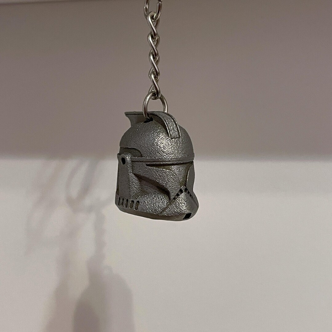 Clone Trooper Star Wars Inspired Metal Keychain - Etsy