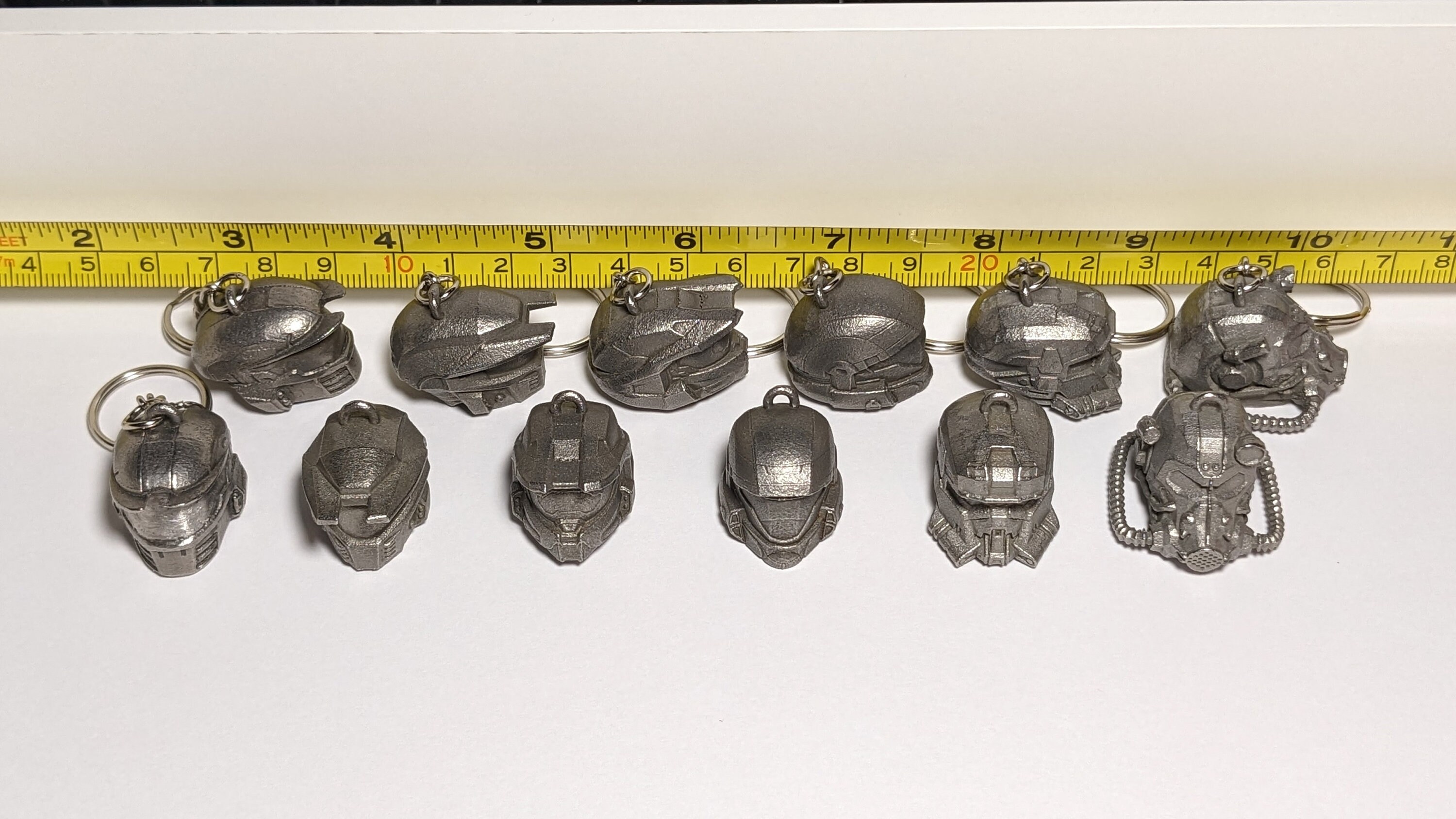 Halo Inspired Metal Keychain ODST - Etsy