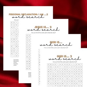 Christian Games Wordsearch Printable, Childrens Ministry Word Search ...
