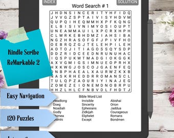 100 Bible Word Search Puzzles for Remarkable 2 Volume 1 Interactive ...