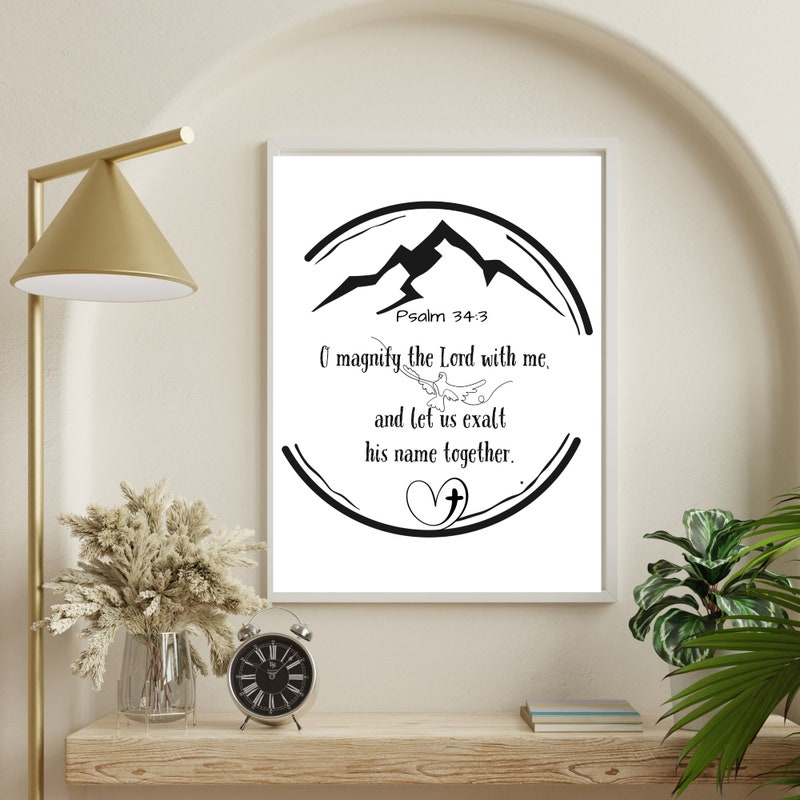 Psalm 34 - Etsy