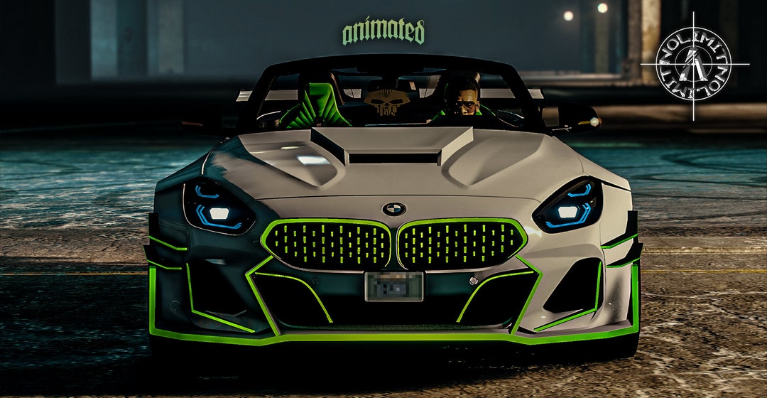 Luces animadas BMW Z4, FiveM, Grand Theft Auto 5, Alta calidad, Mod ...