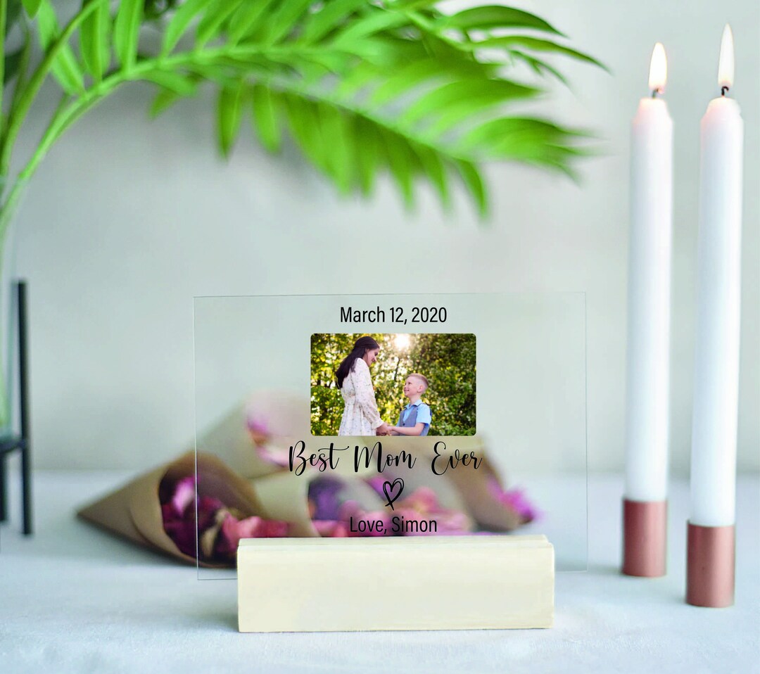 Personalized Plaque, Custom Photo Plaque, Acrylic Plaque With Stand ...
