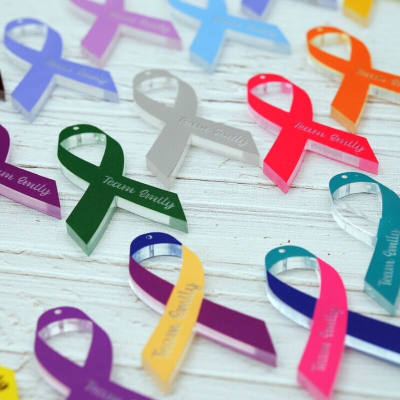 Cancer Keychain - Etsy