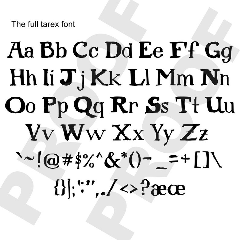 Vintage Blackletter Font, Antique Hand-drawn Gothic Serif Font for ...