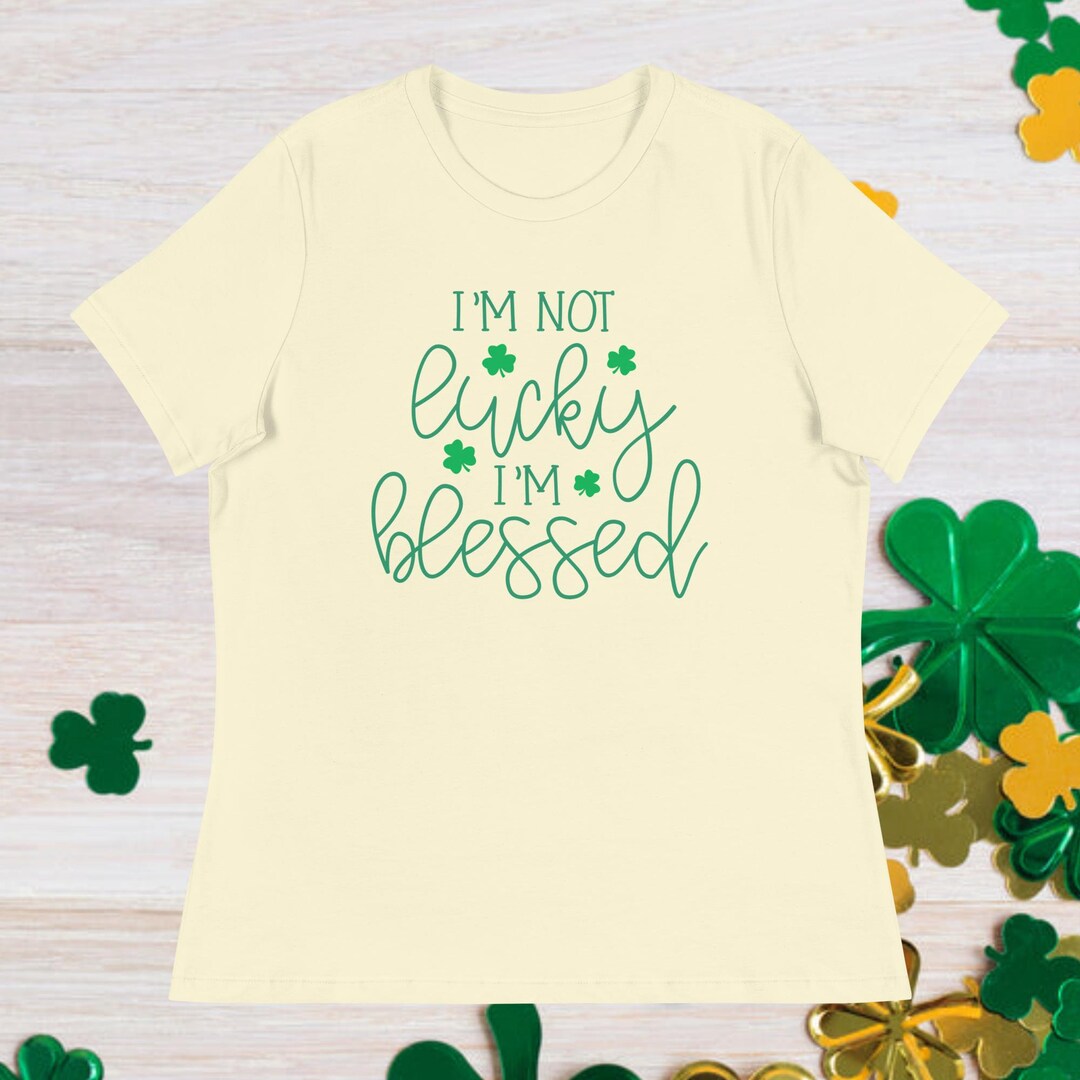 Blessed Not Lucky - Etsy