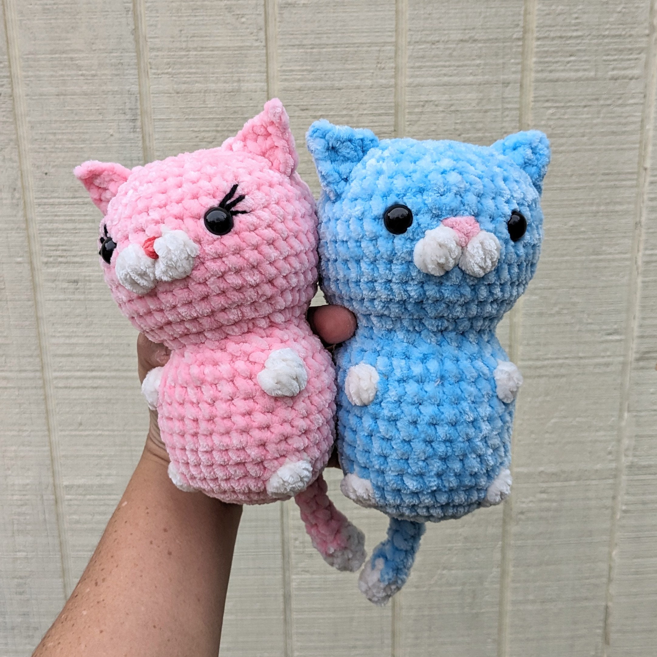 No-sew Chubby Kitty PDF Pattern - Etsy
