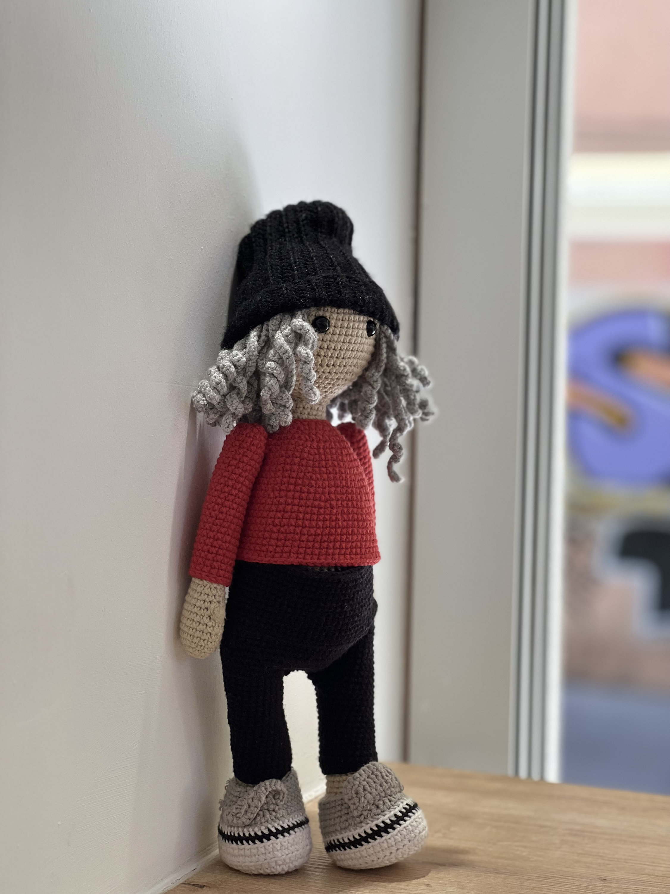 Homeless Guy Funny Amigurumi Toys Gift for Beer Lover Friend, Hand Knit ...