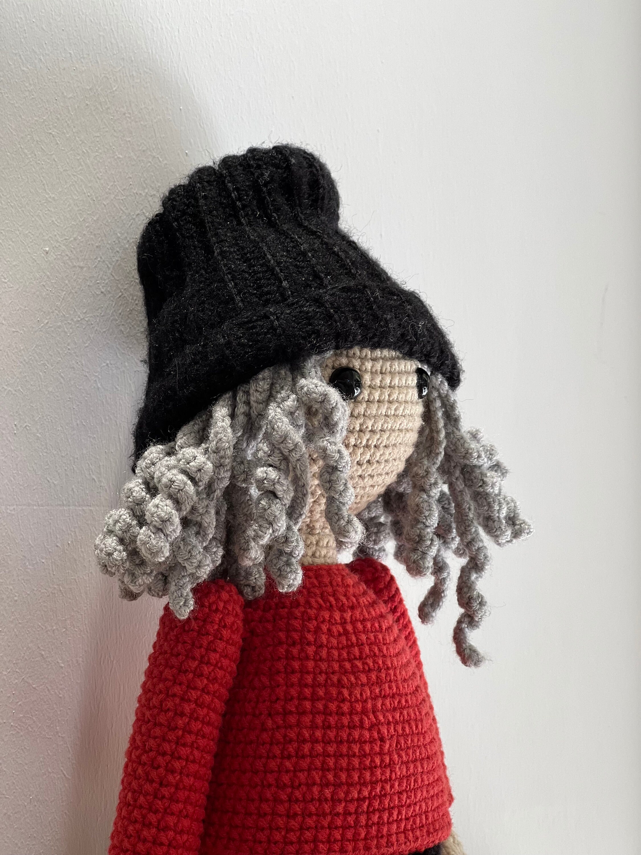 Homeless Guy Funny Amigurumi Toys Gift for Beer Lover Friend, Hand Knit ...