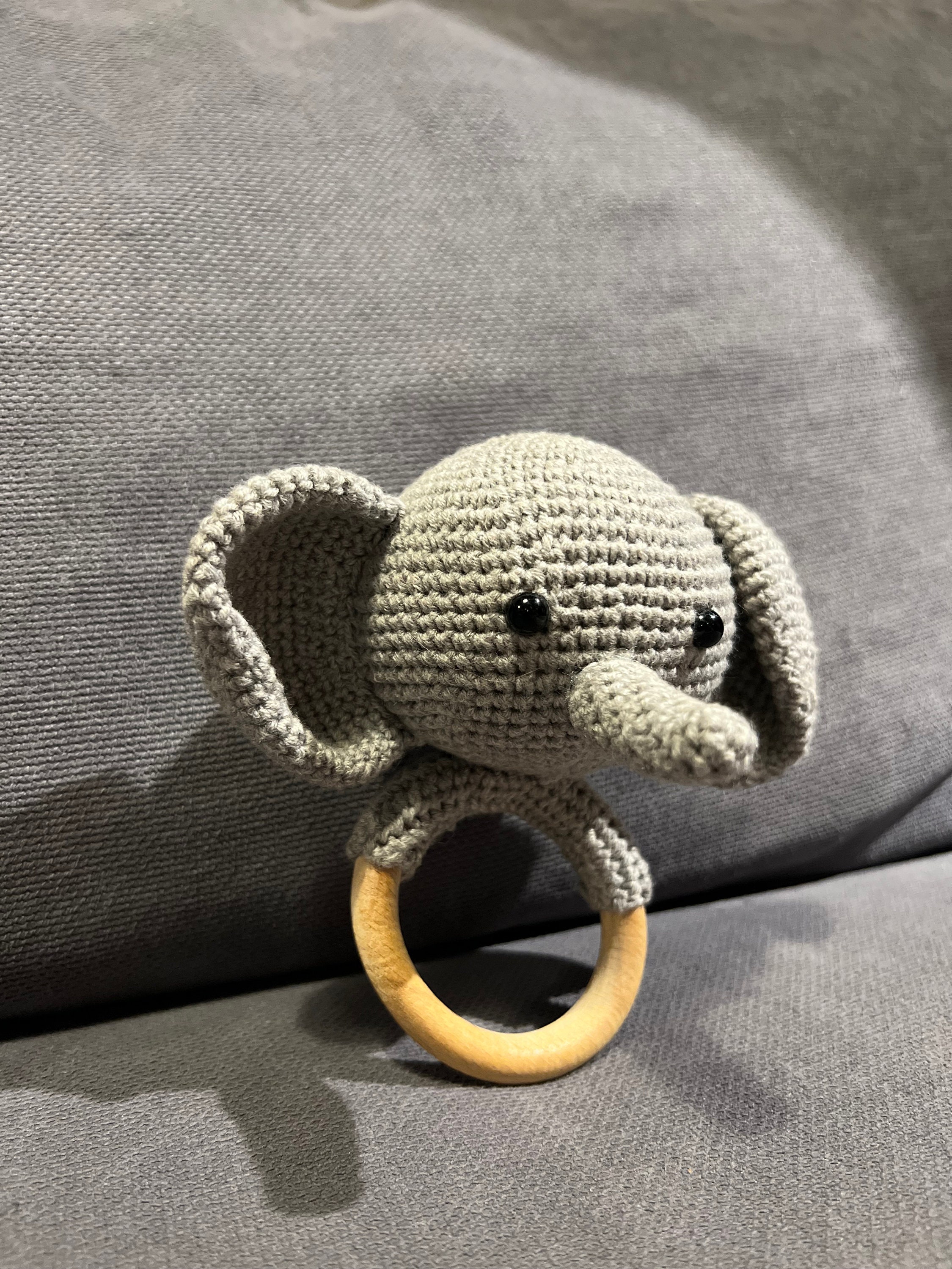 Amigurumi Sleeping Friend and Harmless Vernish-free Wood Handle Toys ...