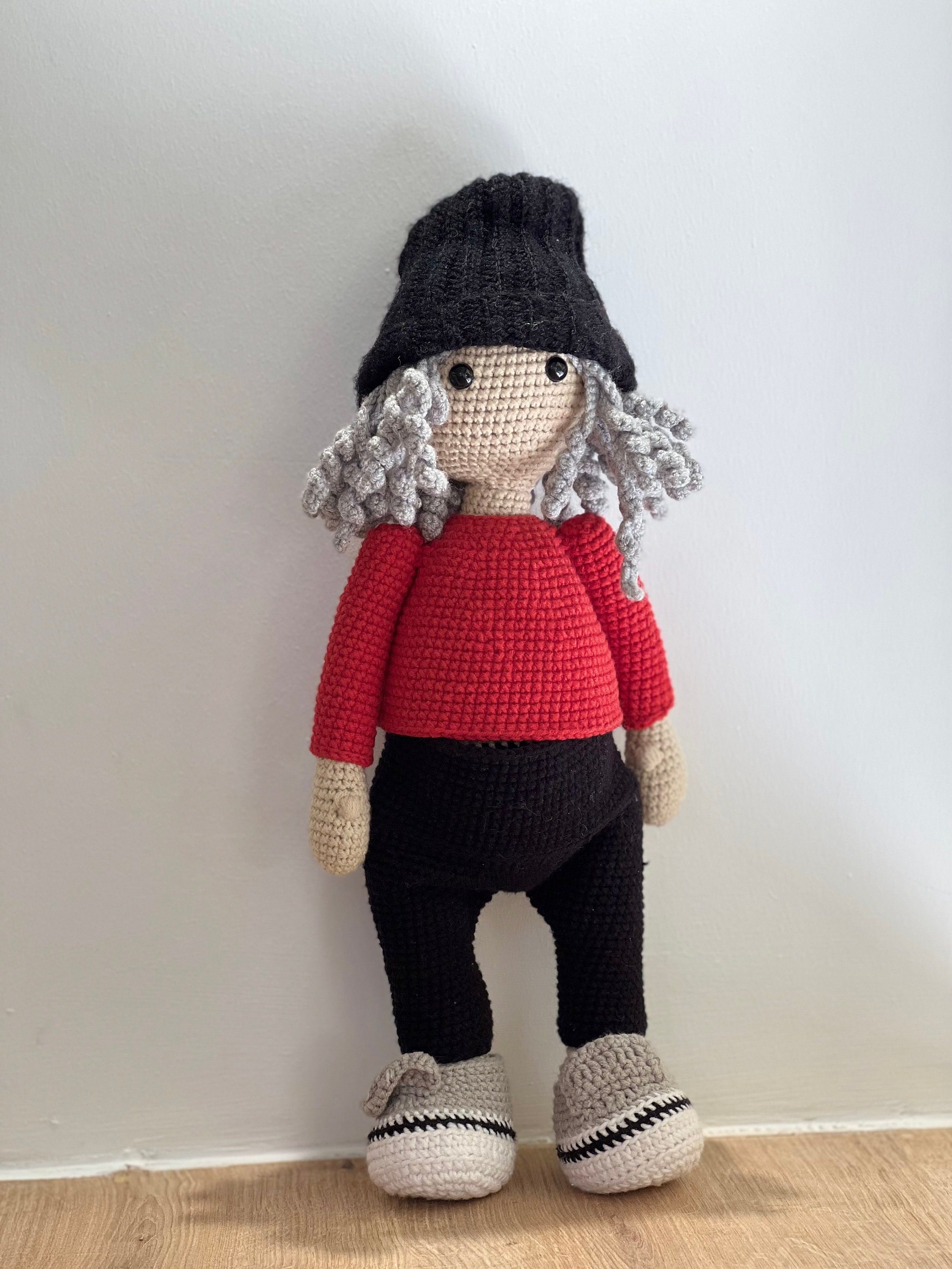 Homeless Guy Funny Amigurumi Toys Gift for Beer Lover Friend, Hand Knit ...