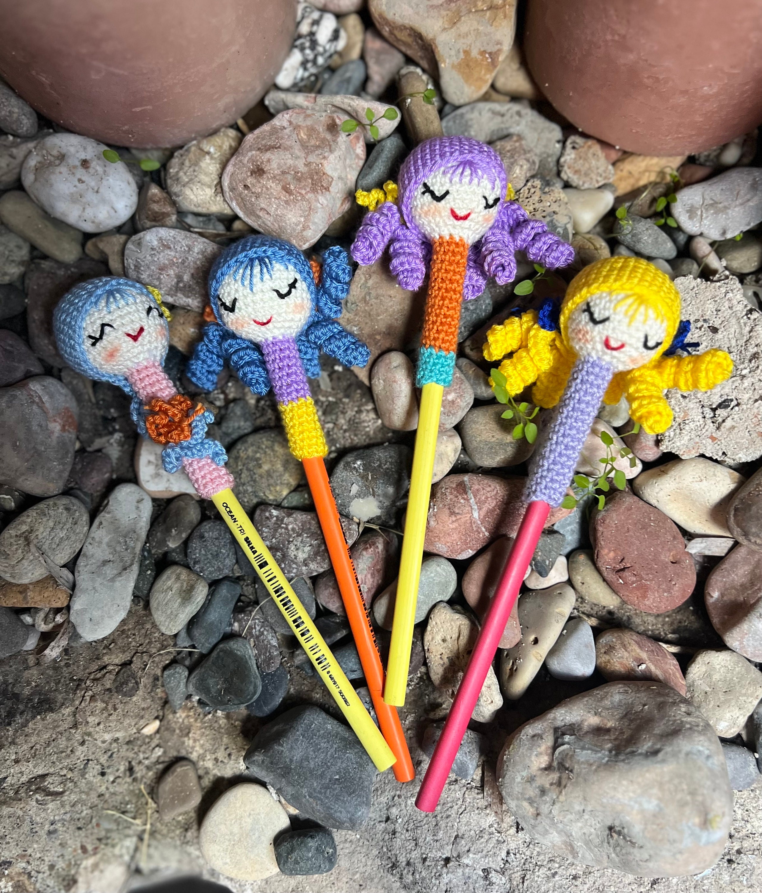 Disney Removable Pencil Toppers With Pencils, Little Toys for School ...