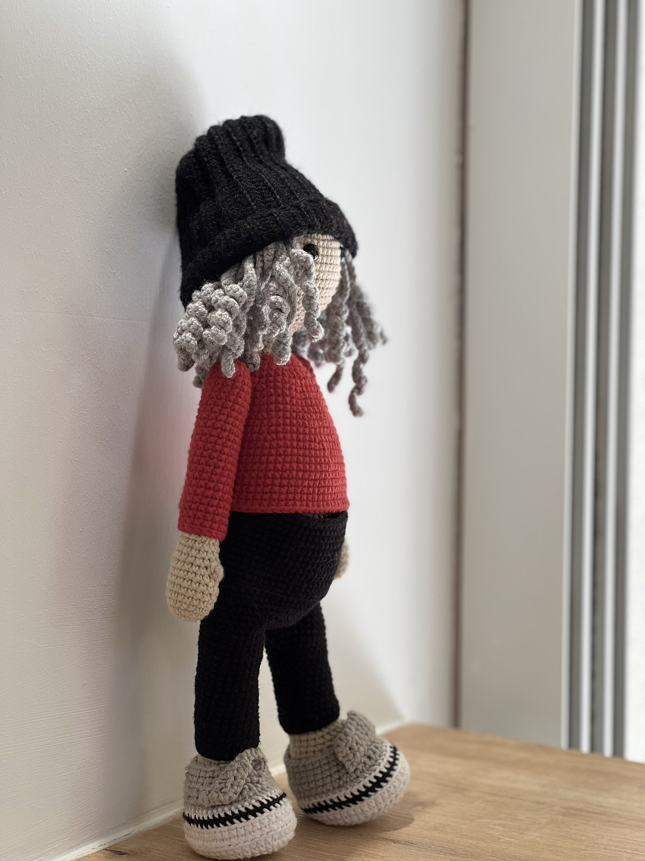 Homeless Guy Funny Amigurumi Toys Gift for Beer Lover Friend, Hand Knit ...