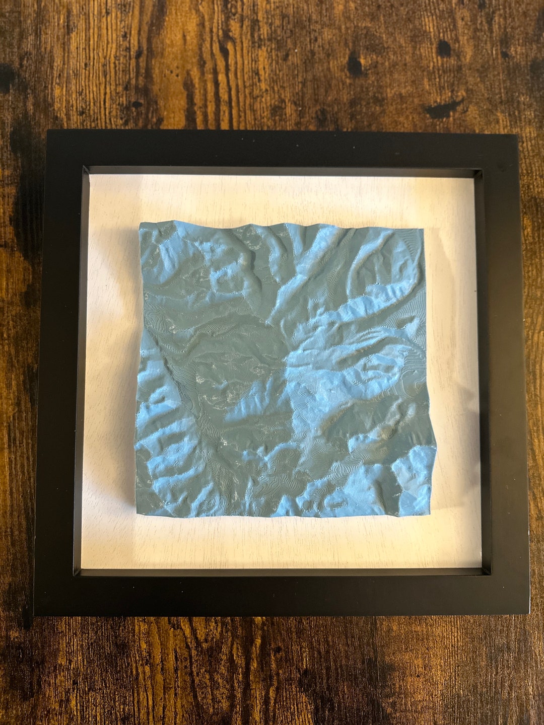 Glacier Peak 3D Printed Topo Map Wall Art | PNW Mountain Art - WA Home ...