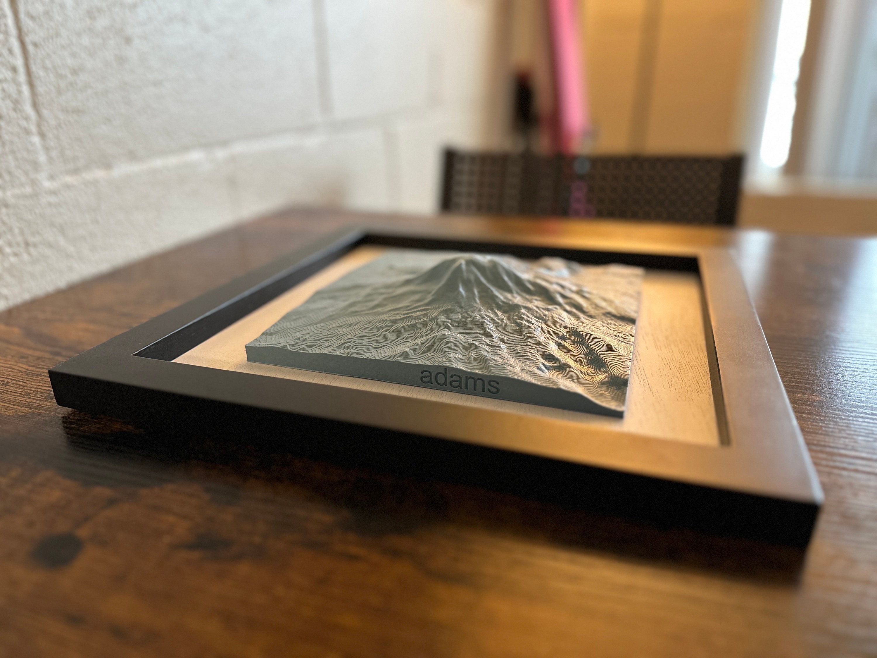 Custom Design! | 3D Printed Topographic Map Wall Art - Made in ...
