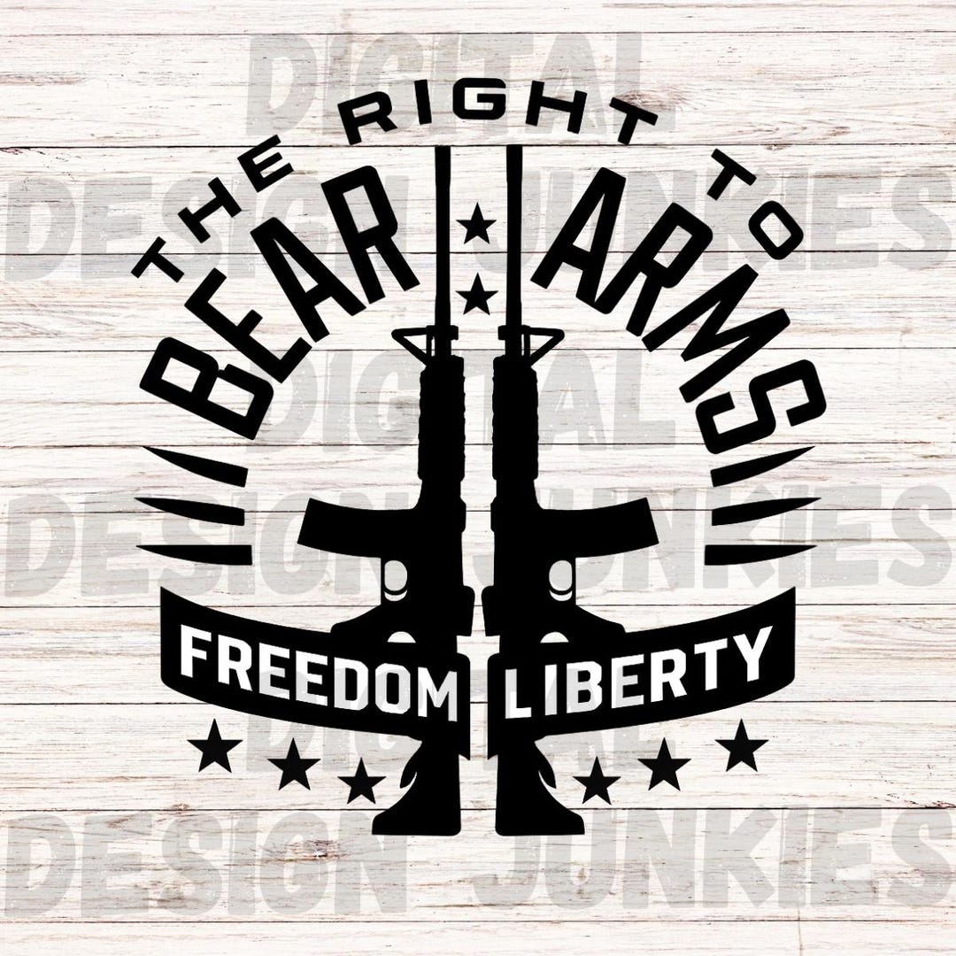 2nd Amendment T-shirt Design - Right to Bear Arms | Freedom & Liberty ...