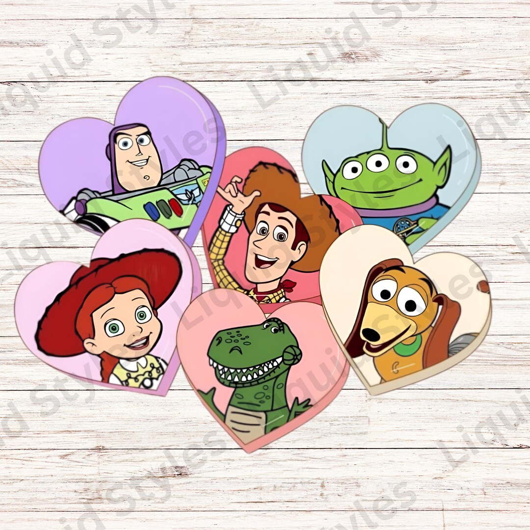 Toy Story Magic Png, Feliz Día de San Valentín Png, Toy Story Hearts ...