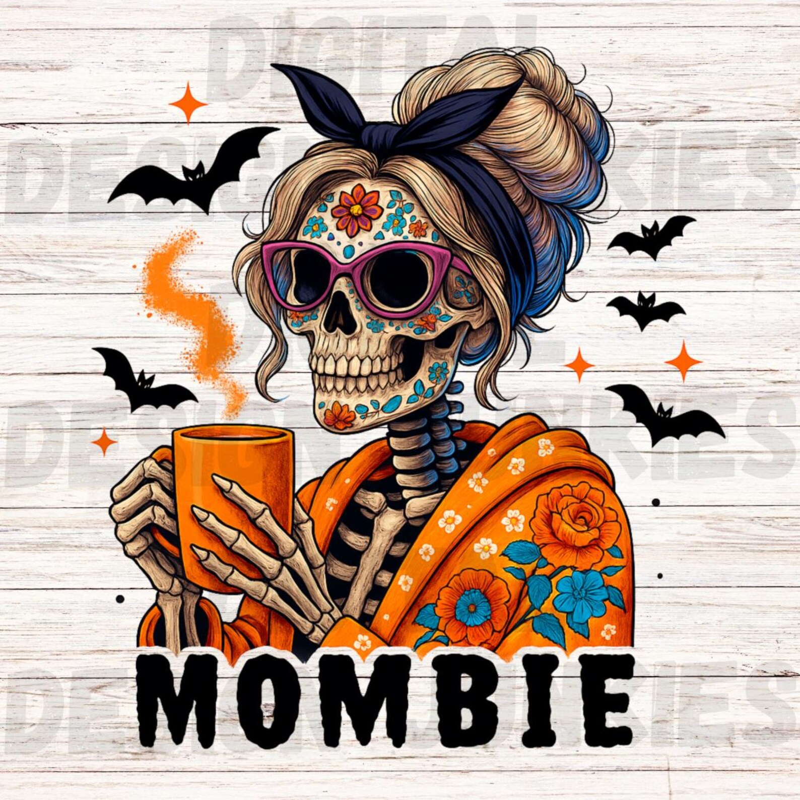 Funny Mombie Png, Halloween Mom Png, Halloween Mombie Design, Halloween ...