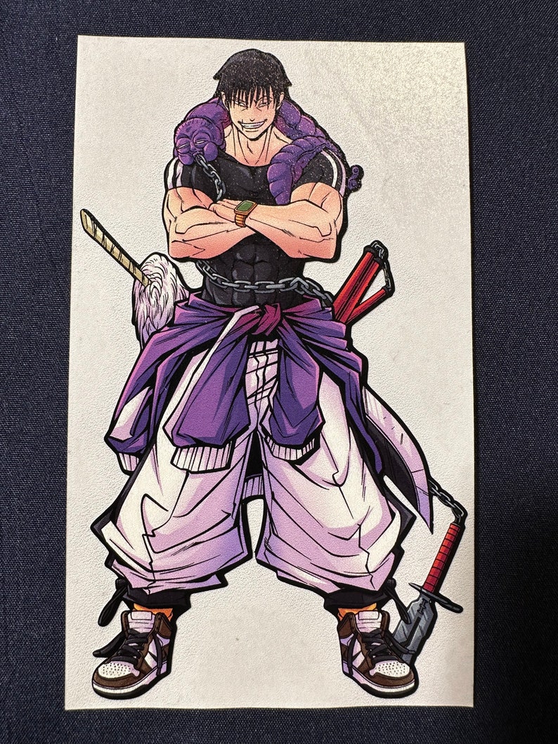 Daddy Toji Street Style Vinyl Sticker 5x3 Inches - Etsy