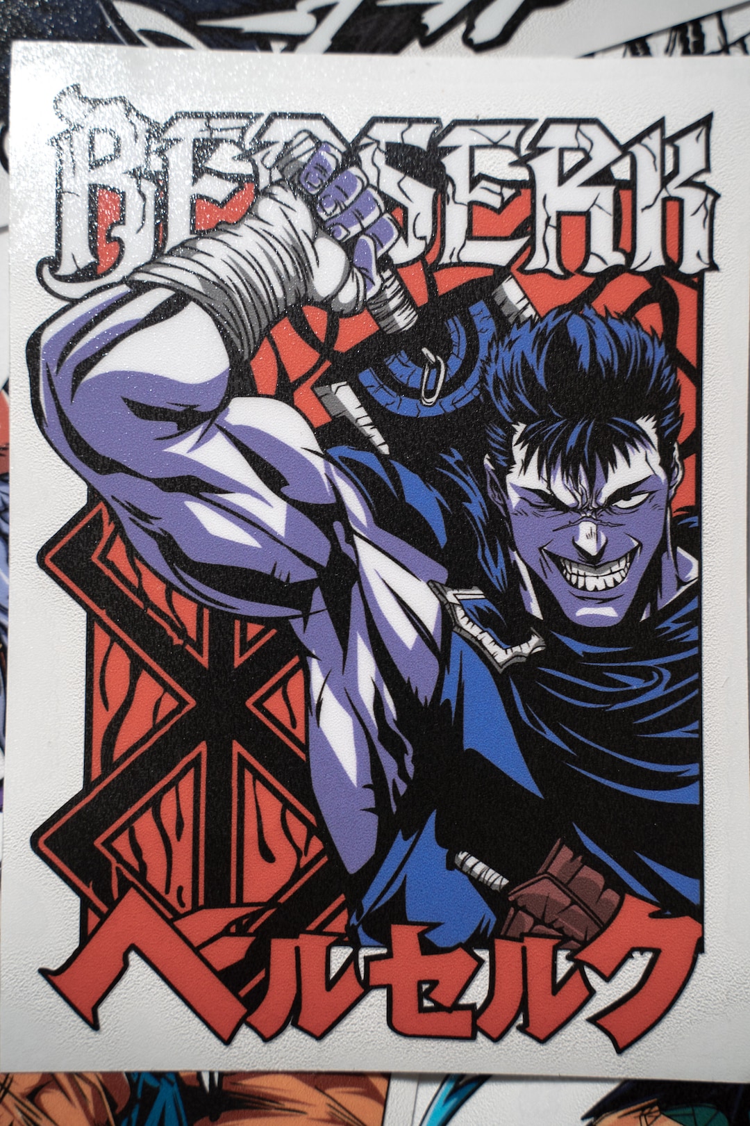 Guts berserk Vinyl Sticker - Etsy