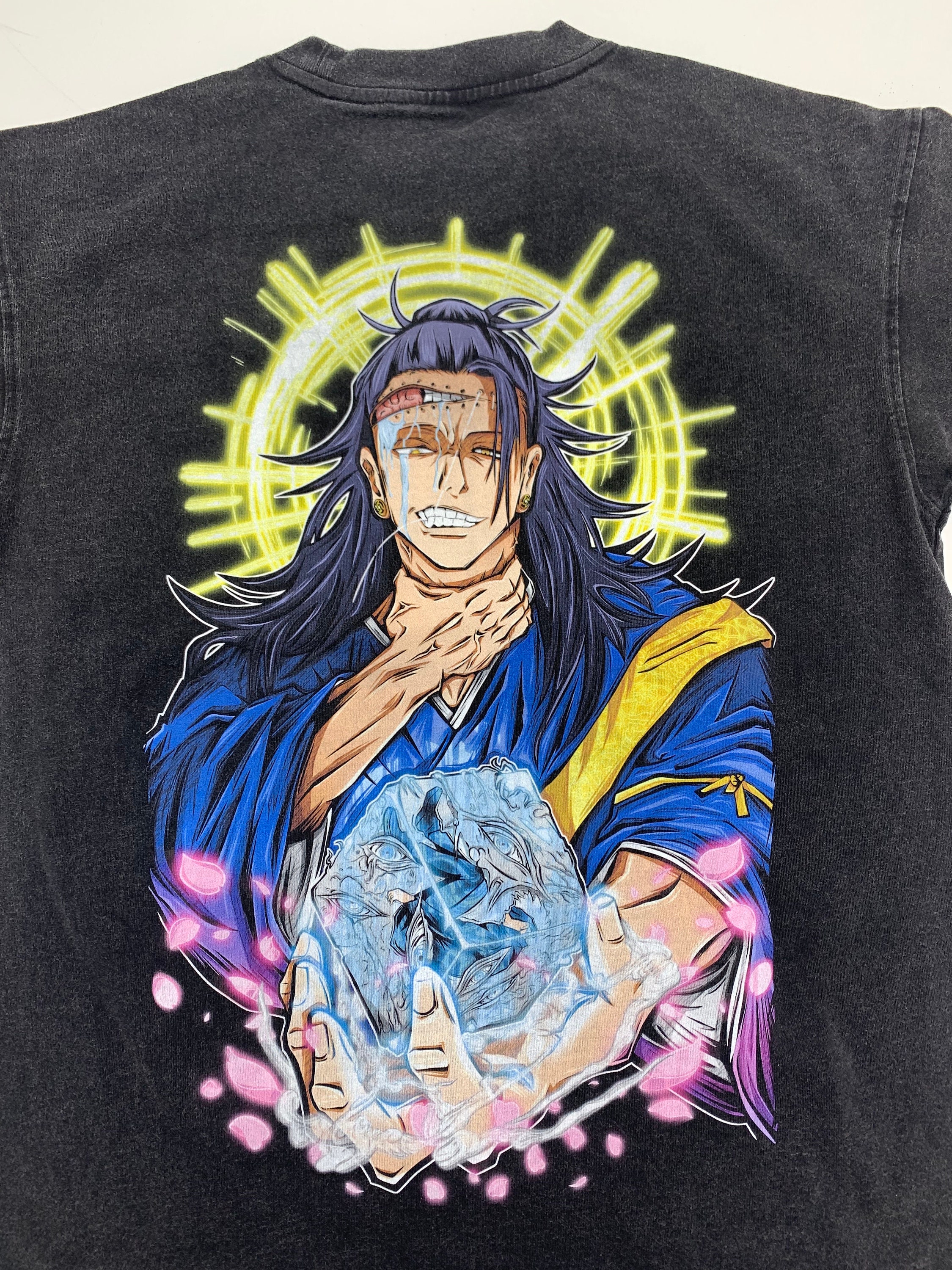 Geto Suguru Acid Washed Heavy Weight Hoodie - Etsy