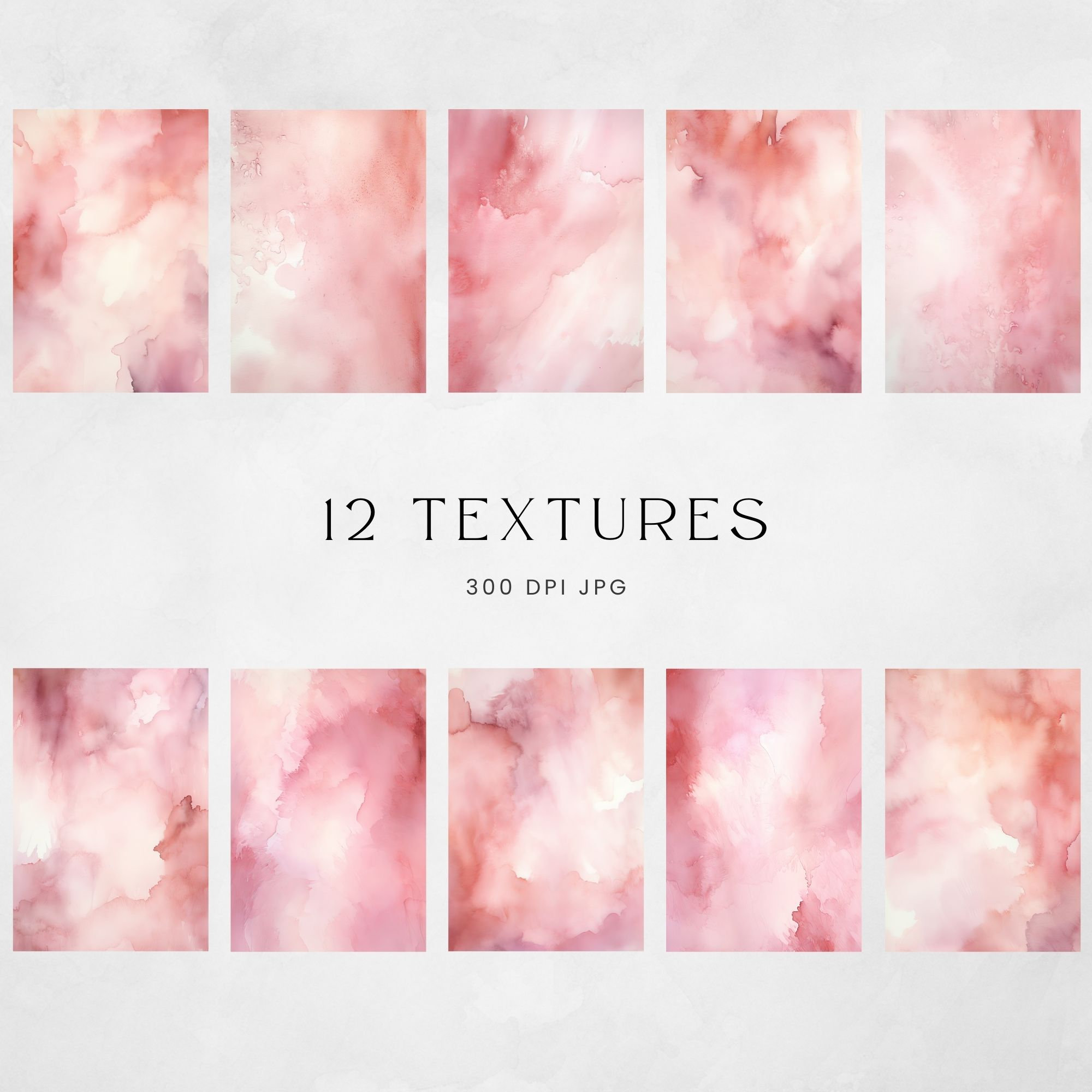 Blush Pink Watercolor Wash Texture, Abstract Background, Watercolour ...