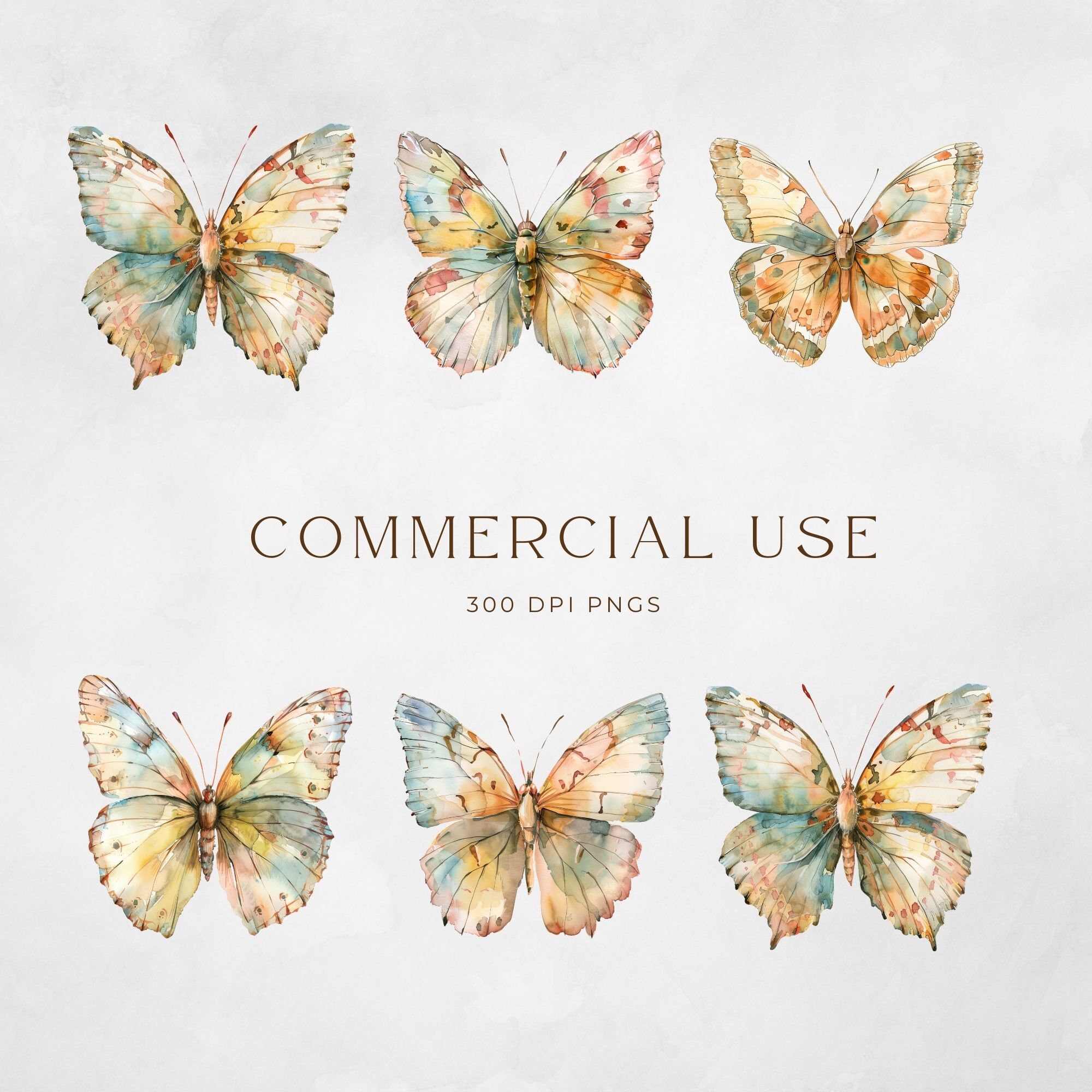 Butterfly Clipart | Butterfly PNG Simple | Butterfly Cricut | Boho ...