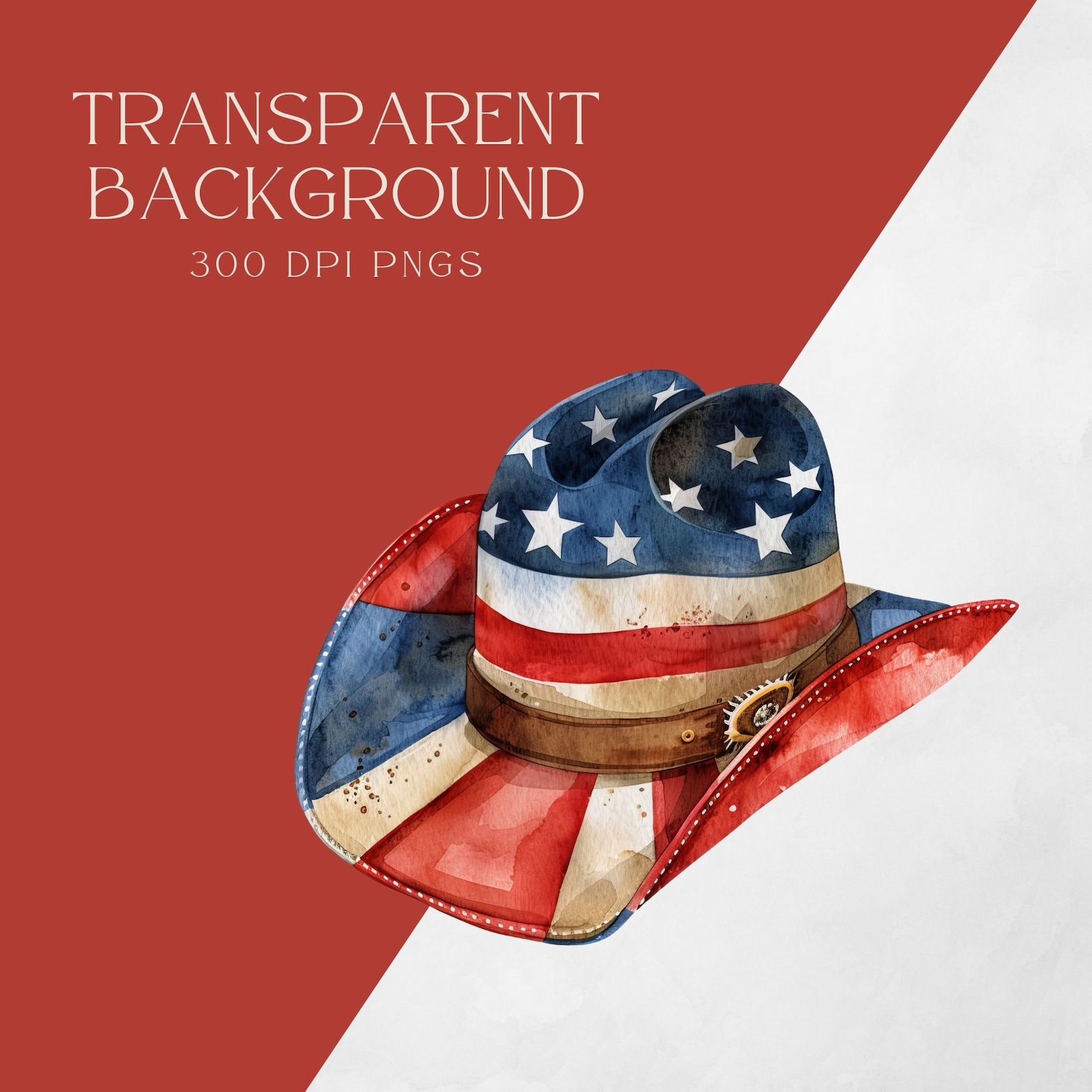 Coquette All American Cowboy Hat PNG | 4th July Clipart | Independence ...