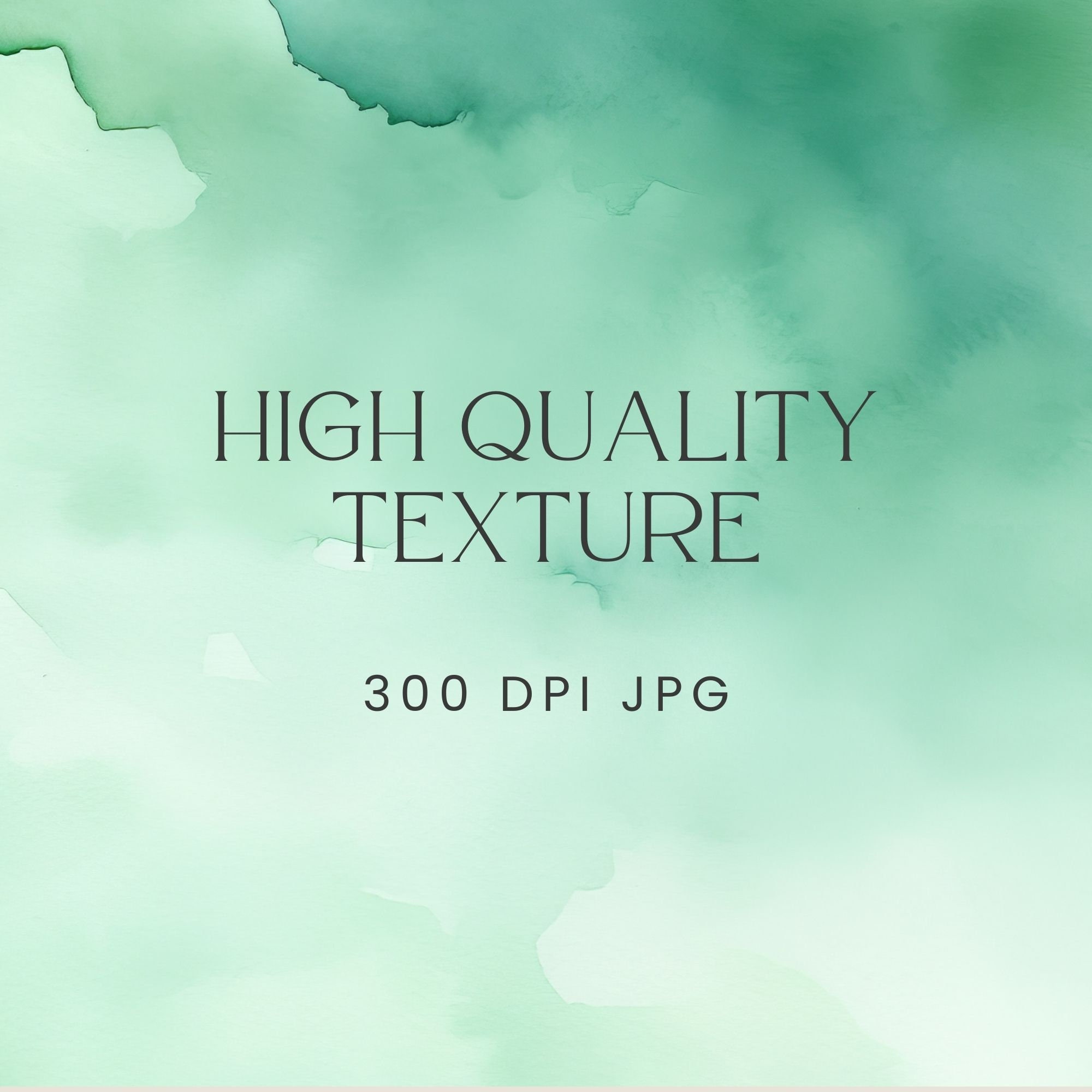 Sea Green Watercolor Wash Texture Abstract Background Splashes