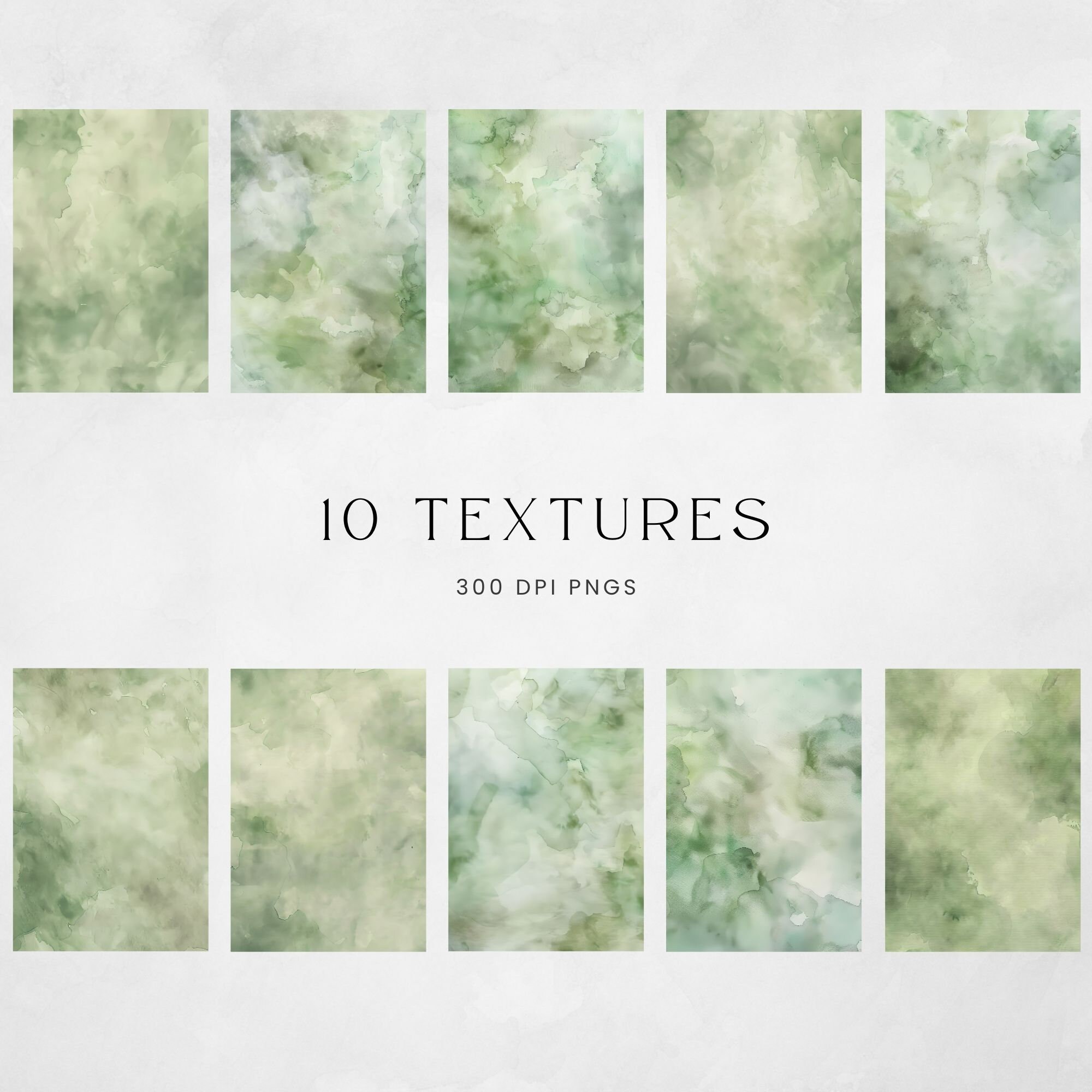 Sage Green Watercolor Wash Texture, Abstract Background, Splashes ...