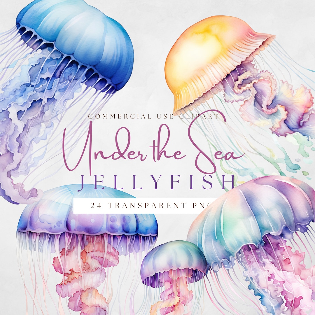 Sea Creatures | Cute Ocean Animals Png | Digital Paper Craft | Card ...